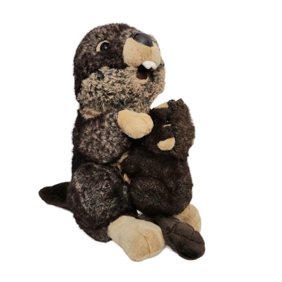 Costco Exclusive | Toys | Costco Exclusive Beaver Mother Baby Kit Plush ...